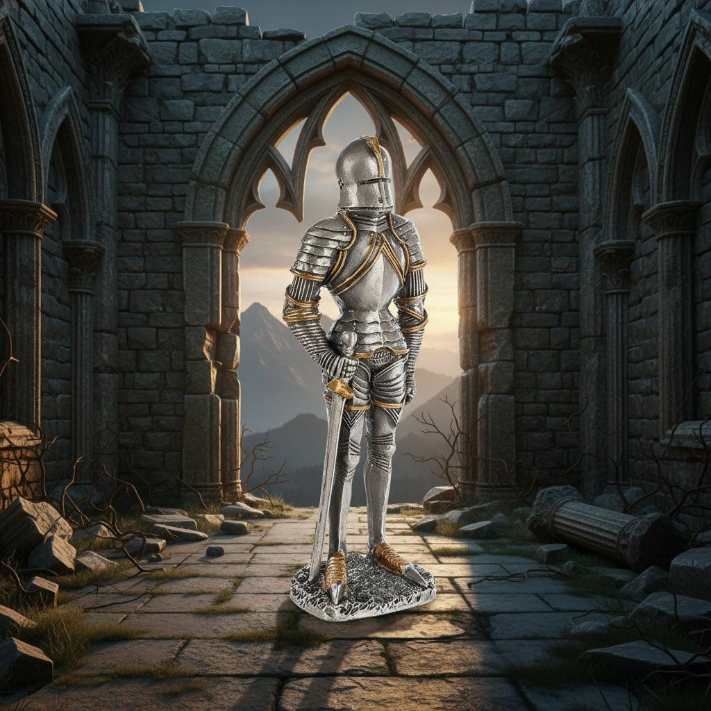 Статуэтка Рыцарь в доспехах