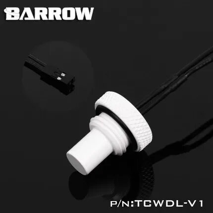 BARROW TCWD-V1 термодатчик G1/4, белый