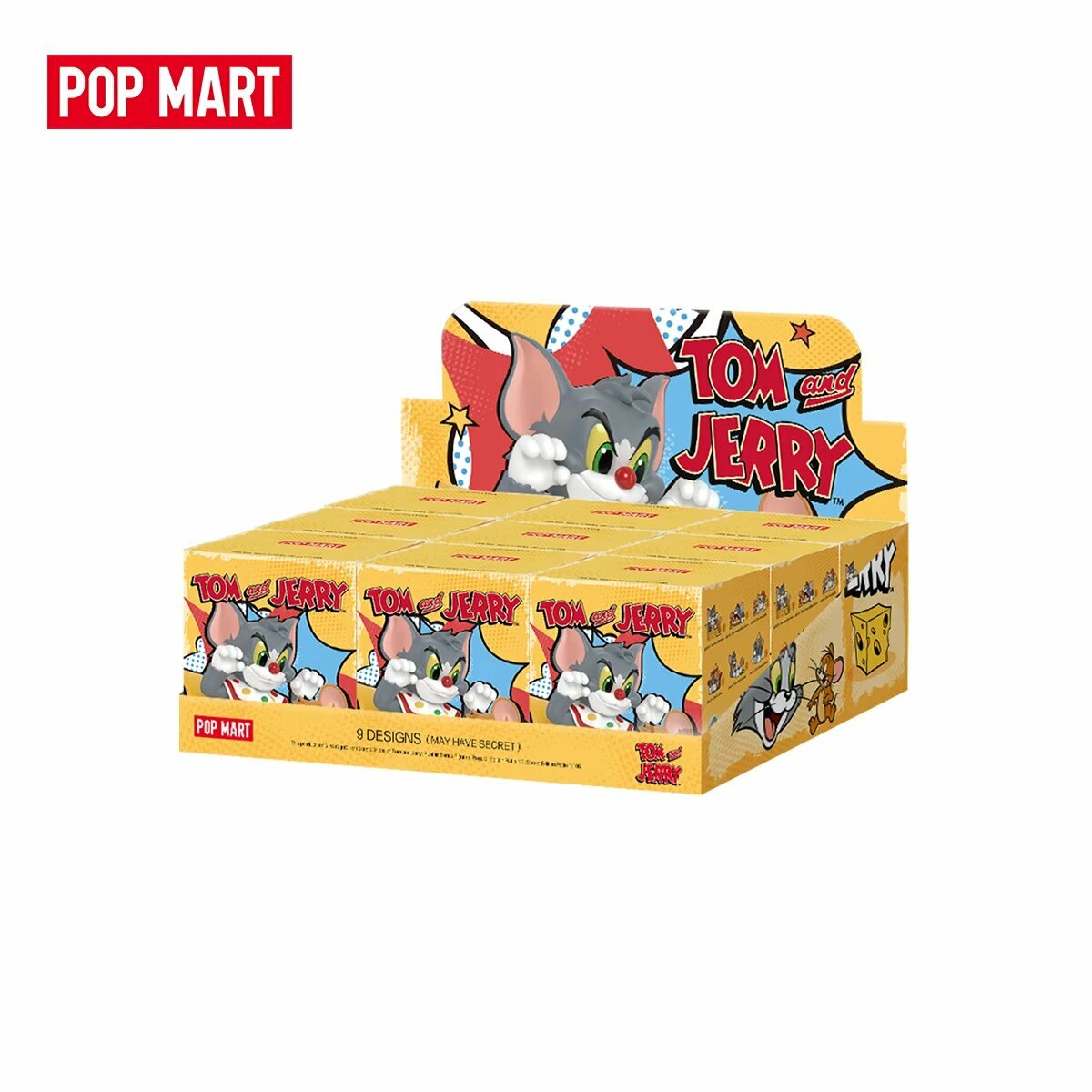 POP MART Том и Джерри, 9 шт. в наборе