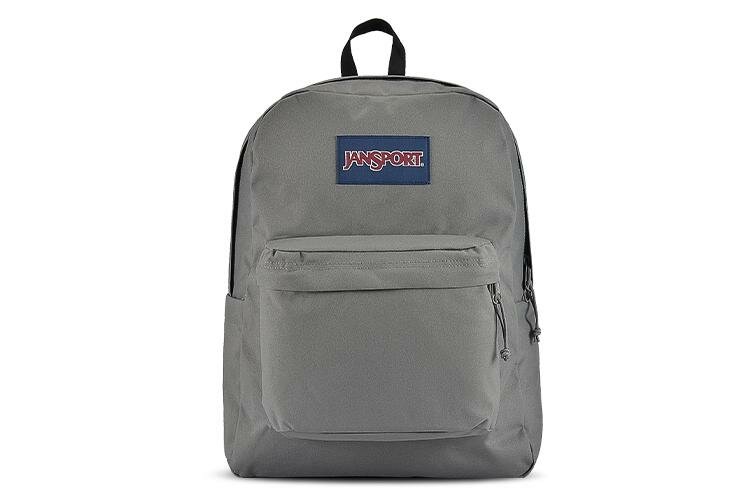 Спортивный рюкзак унисекс JanSport 1396302122 полиэстеровый, светло-серый, водонепроницаемый материал, лёгкий и вместительный