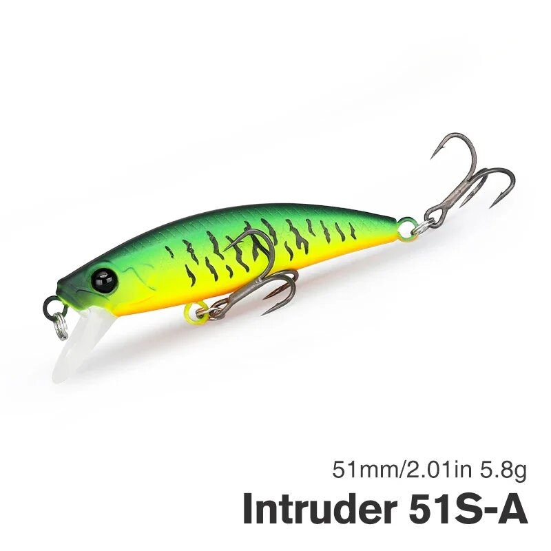 Блесна TSURINOYA Intruder 51S-A, 51 мм, 5.8 г