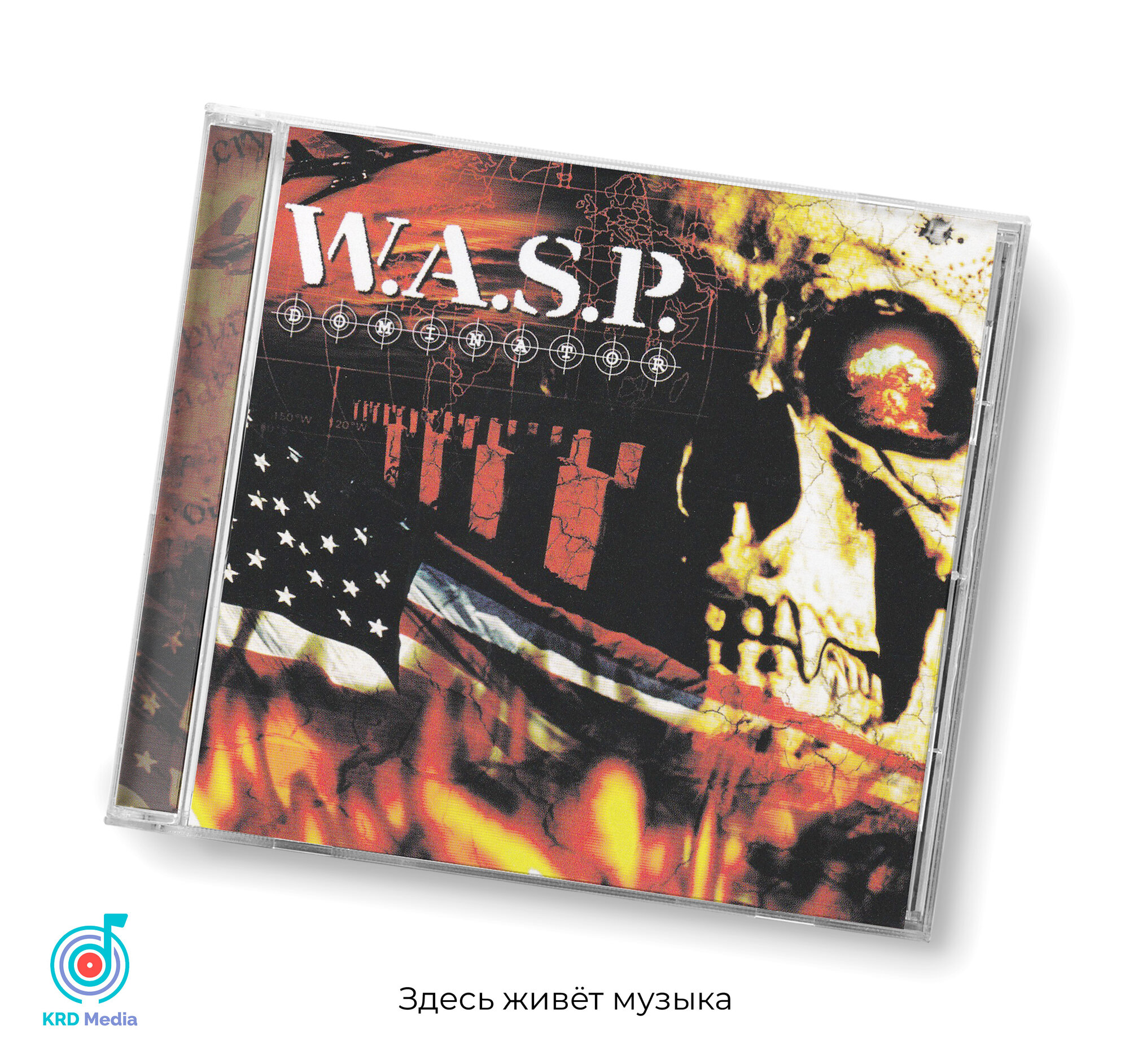 W.A.S.P - Dominator, 2007/2015, 12-page, CD-Аудио