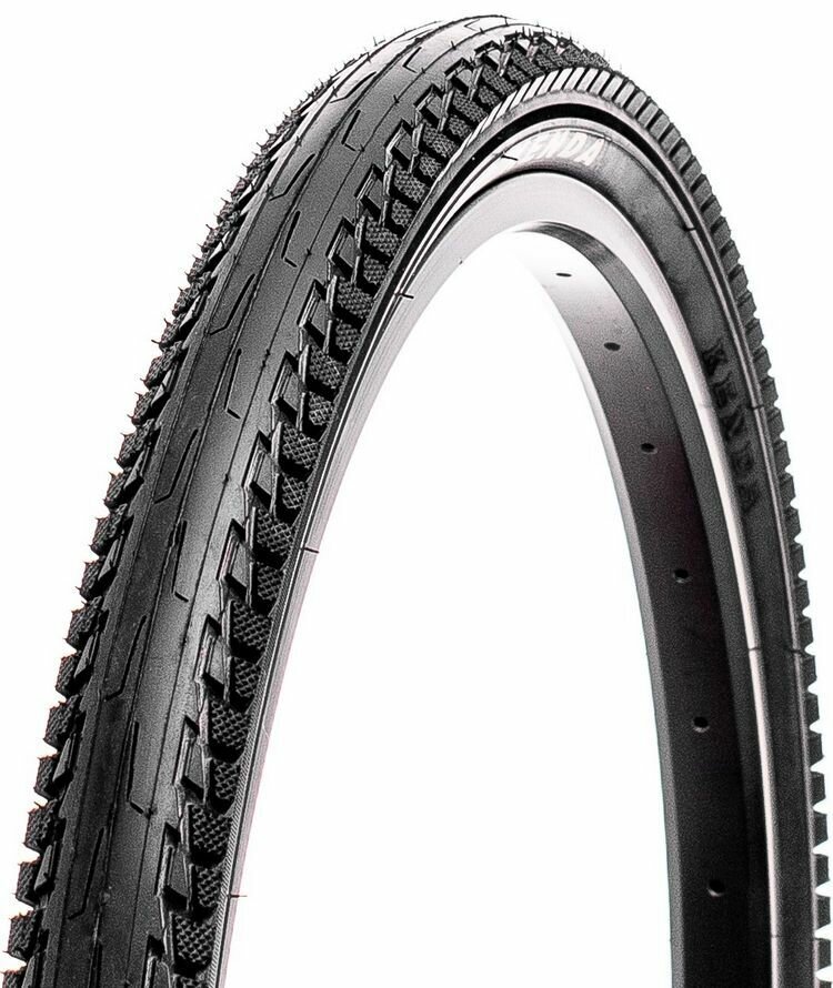 Велопокрышка Kenda Kontact 26"x1.95 K-841 полуслик дорожная черная