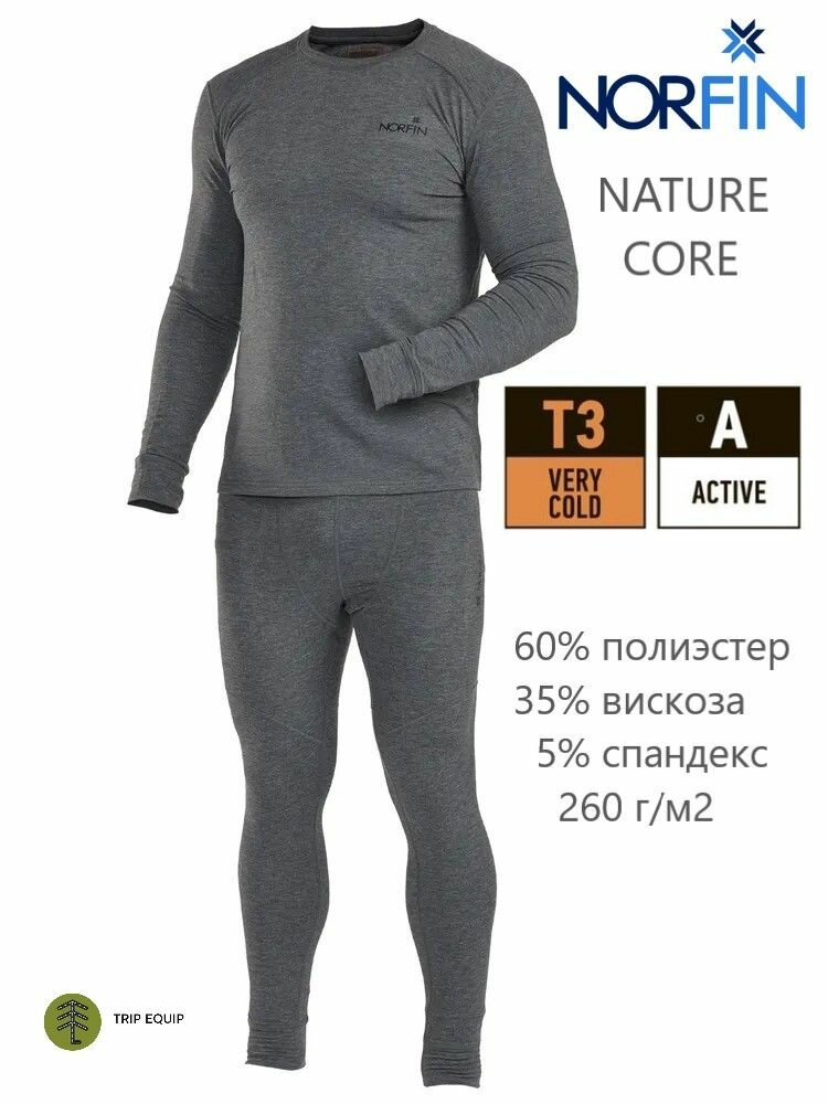 Термобелье Norfin NATURE CORE р. XXXL (3033106-XXXL)