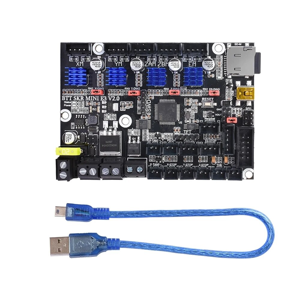SKR MINI E3 V2.0 + Кабель для 3D принтера — фото 1