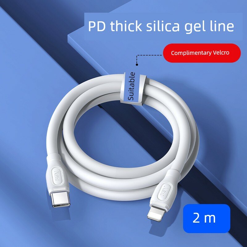 2 м USB-C кабель с быстрой зарядкой PD 30 Вт для iPhone 15, 86% заряда за 30 минут
