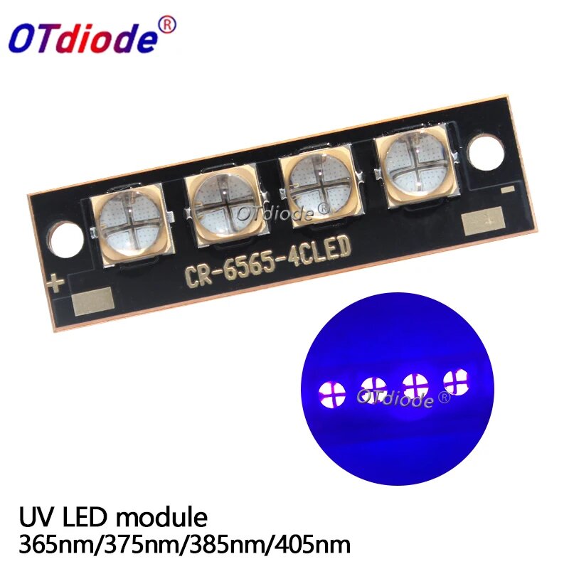 UV LED лампа для сушки 3D печати OTdiode 3D Printer UV Light 365-370nm