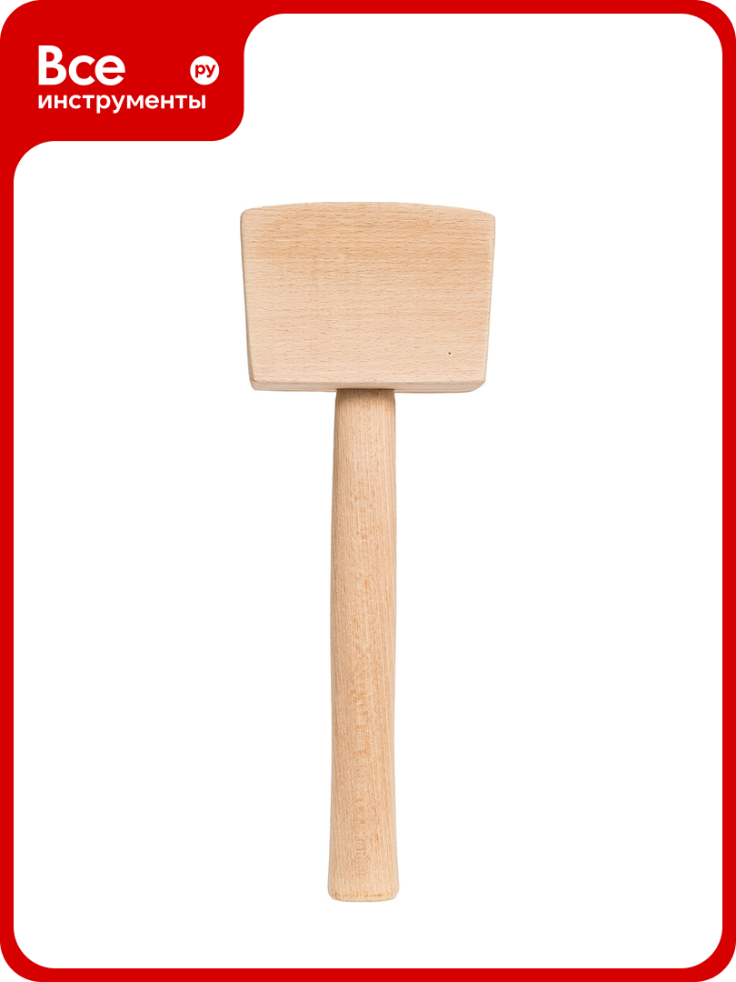 Деревянная киянка со скошенными боками VOREL 33530
