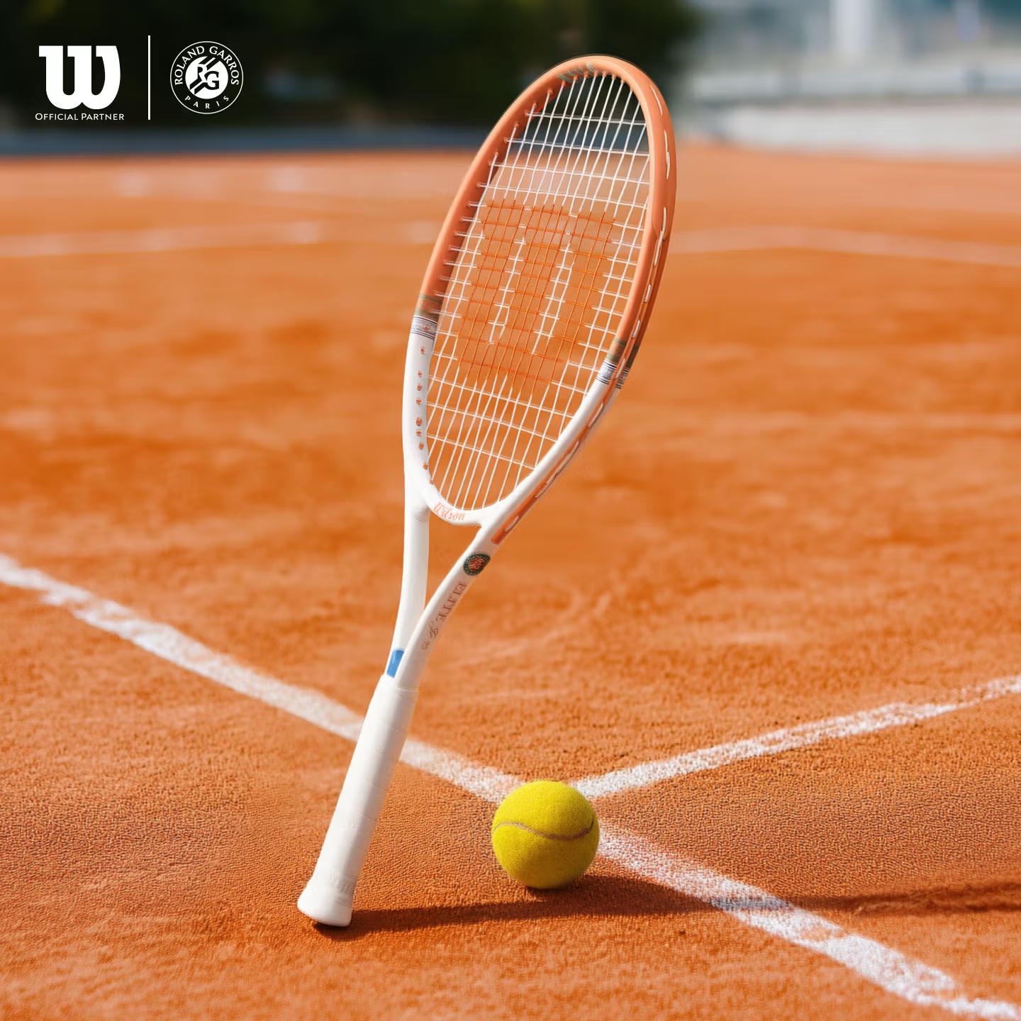 Детская теннисная ракетка Wilson Roland Garros Elite JR 21 для детей 5-6 лет, с натянутыми струнами