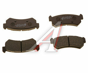 Колодки тормозные CHEVROLET Lacetti (-06), Nubira (1.4/1.8) (03-) задние (4шт.) FRIXA
