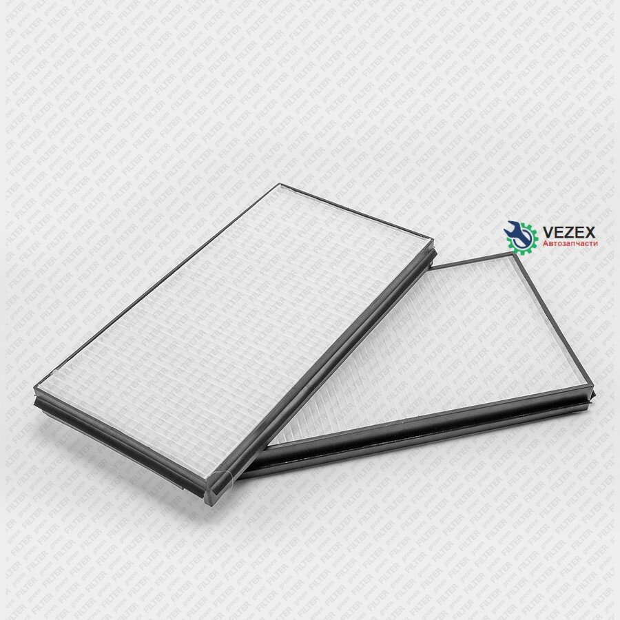 GREEN FILTER IF0122 фильтр салона! к-кт 2 шт\ BMW E60/E61 all /E63/E64 3.0i/4.5Ci 03>