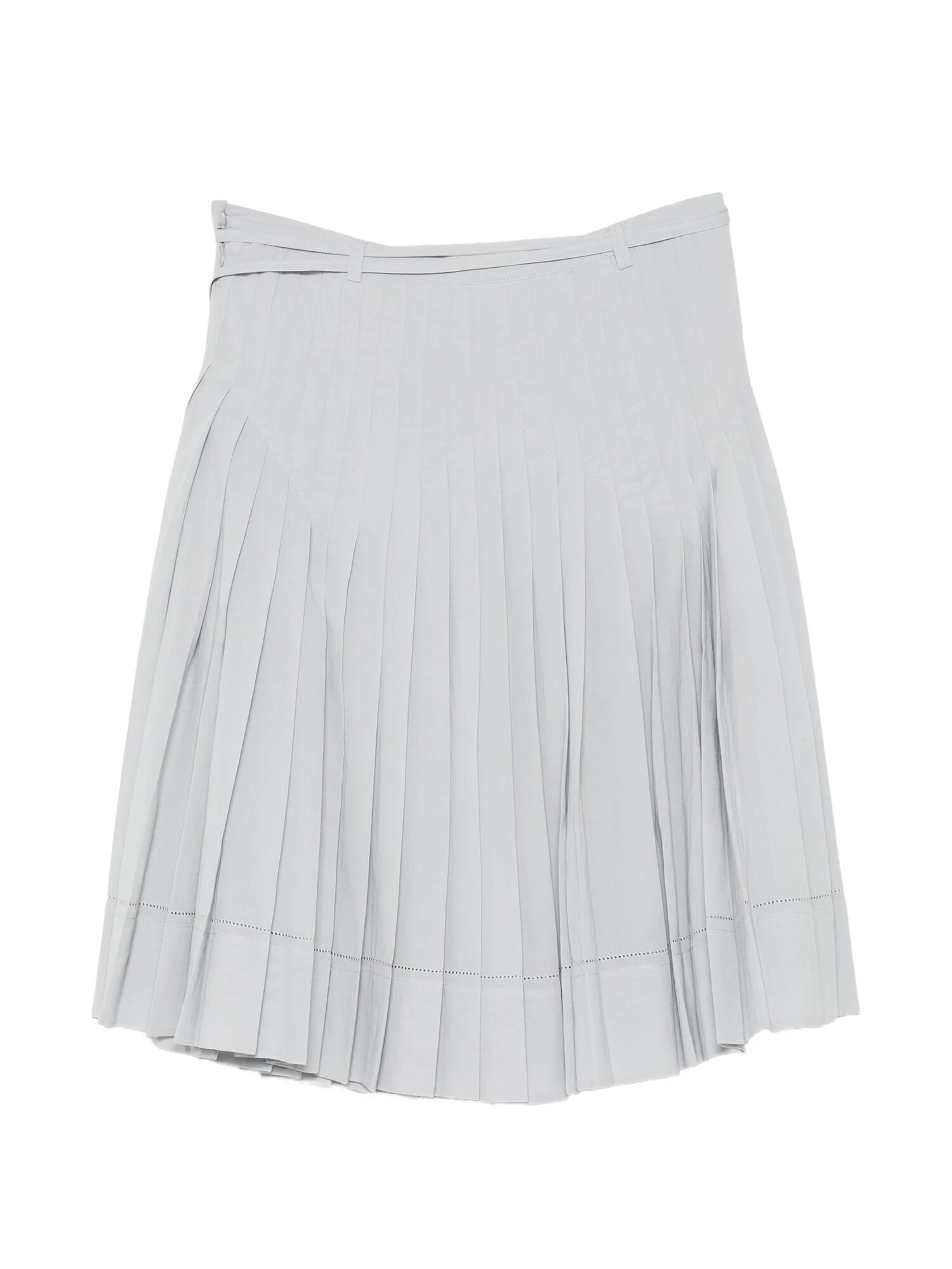 Юбка LOW CLASSIC Pleated midi skirt, размер 38, синий — фото 1