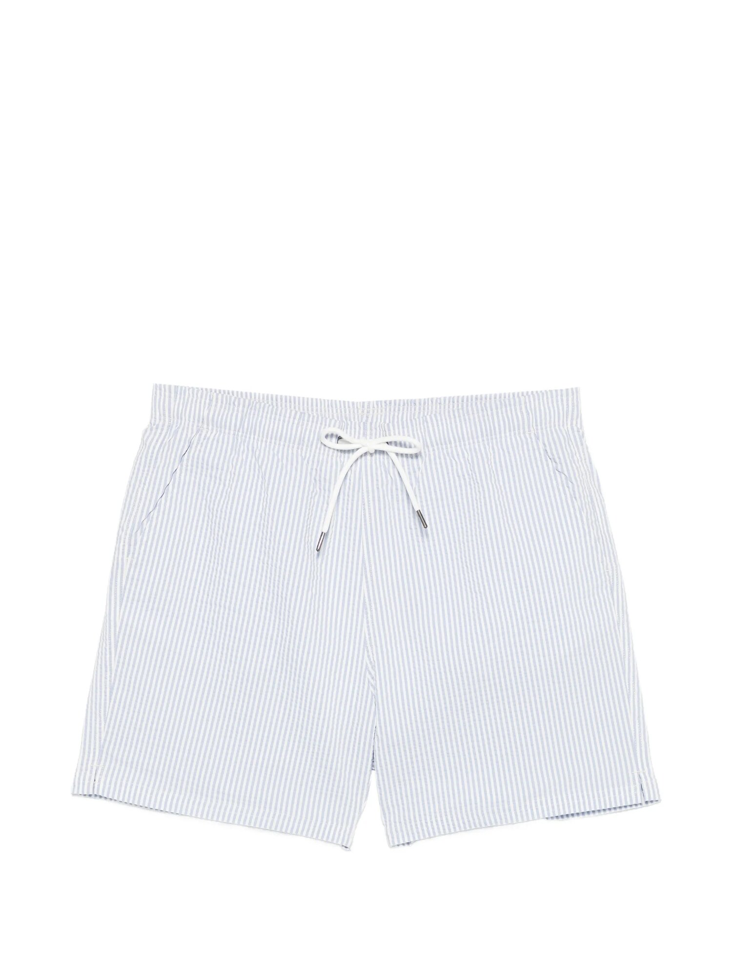 Шорты для плавания Striped seersucker swim shorts