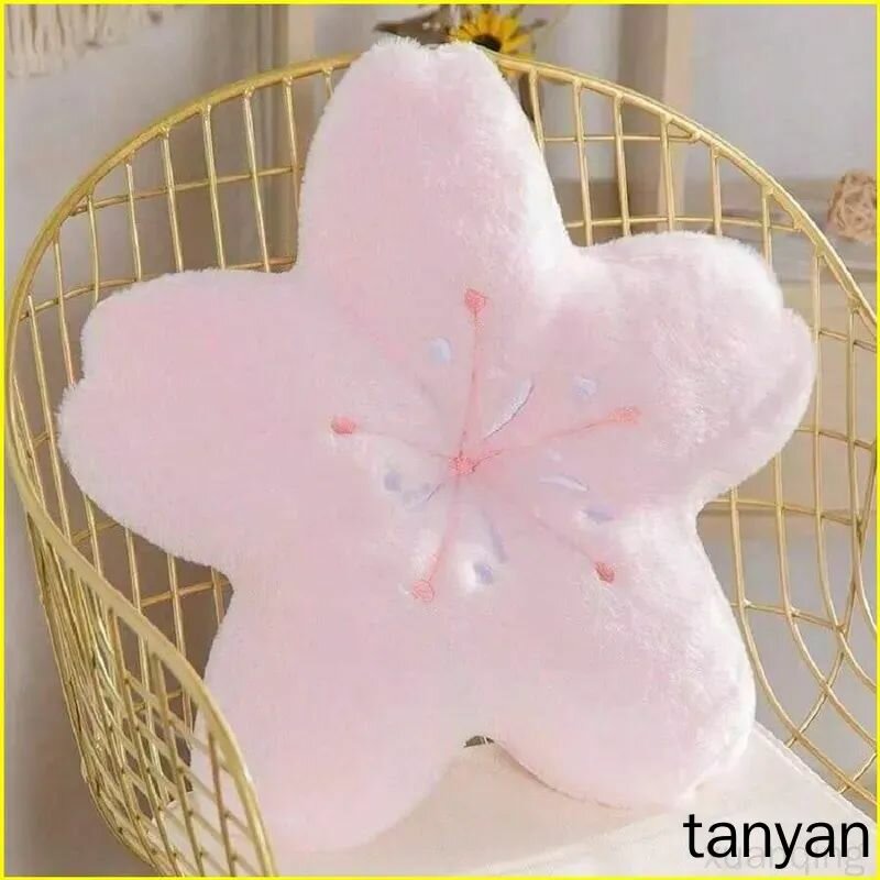 Подушка樱花粉色 tanyan 25 см плюшовая для дома декор для гостиной, мягкая и уютная подушка-装饰 — фото 1