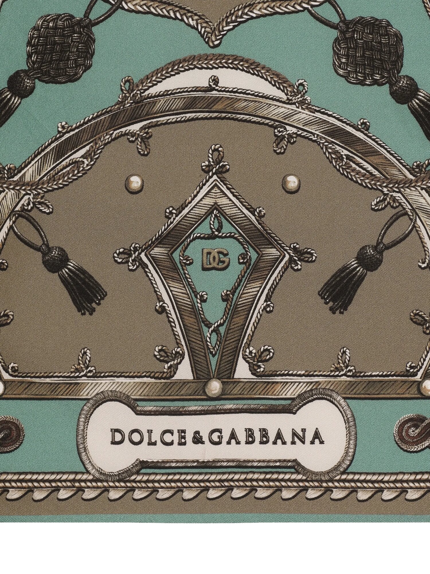 Шарф DOLCE & GABBANA для мальчиков, brown — фото 1