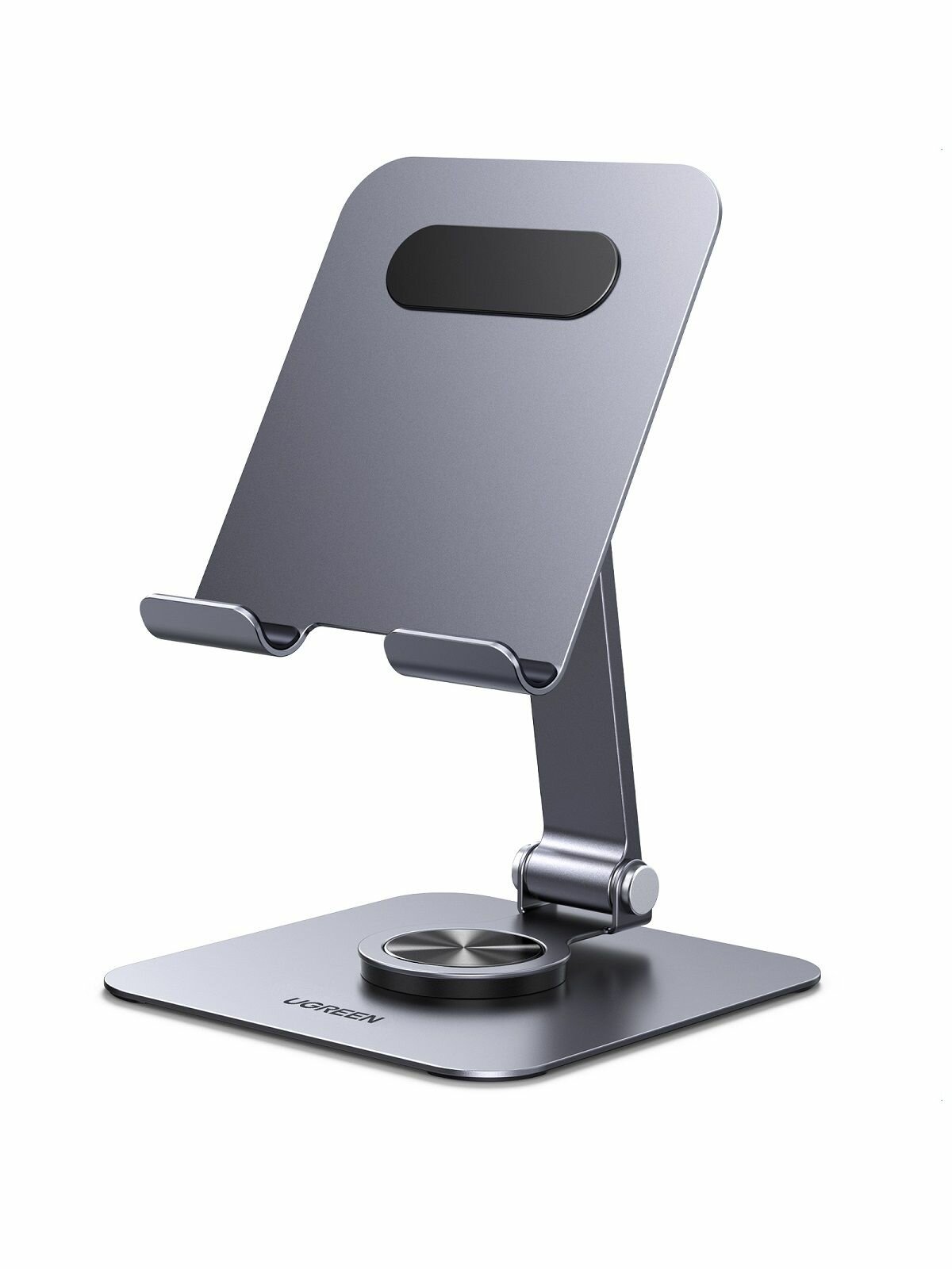 Подставка складная UGREEN LP894 (45860) Swivel & Foldable Multi-Angle Tablet Stand. Цвет: серый космос