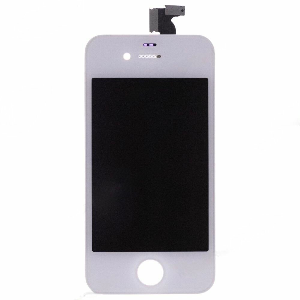 Дисплей для iPhone 4 в сборе с тачскрином (белый)