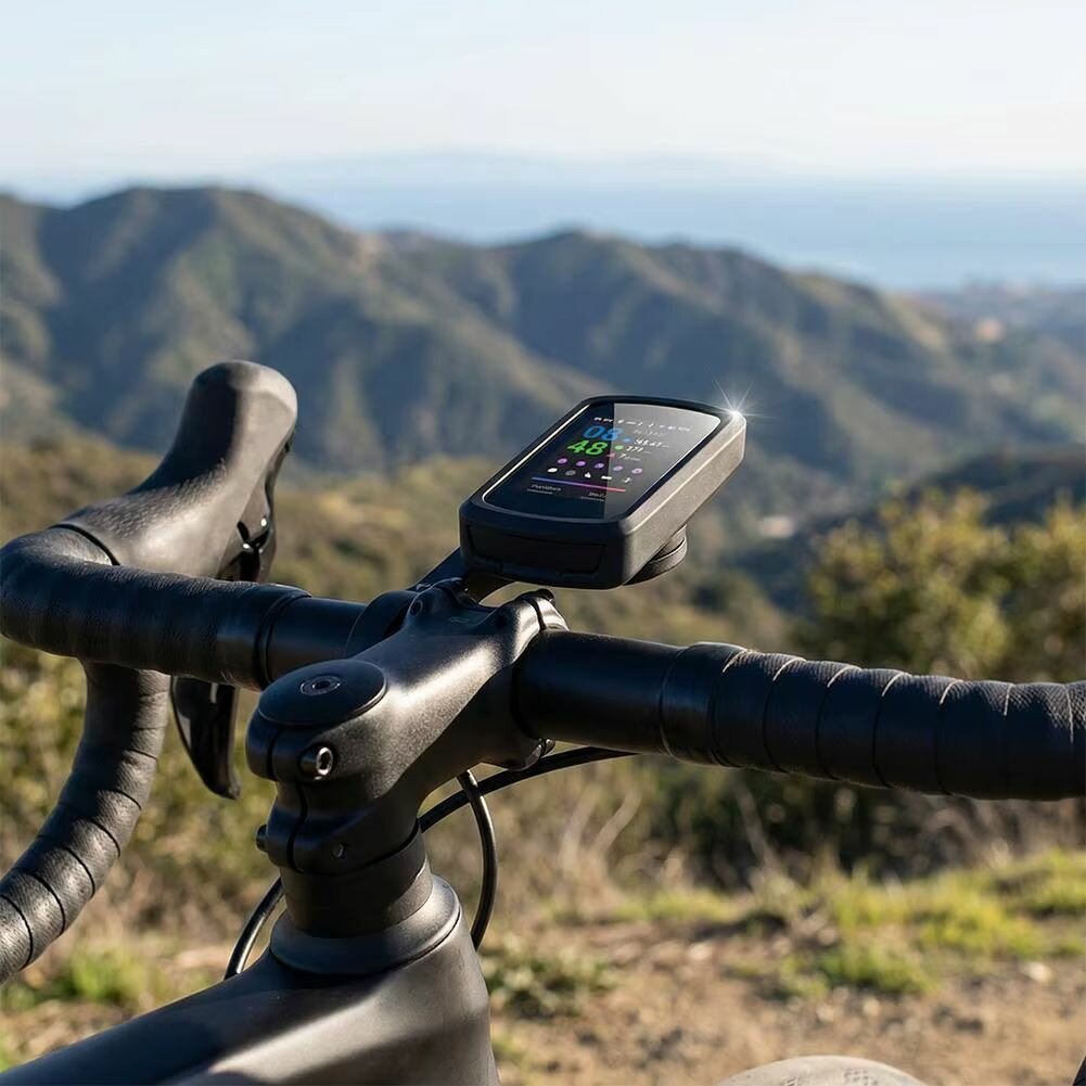 Силиконовый чехол + защитная плёнка для GPS велокомпьютера GEOID CC700/pro, C606