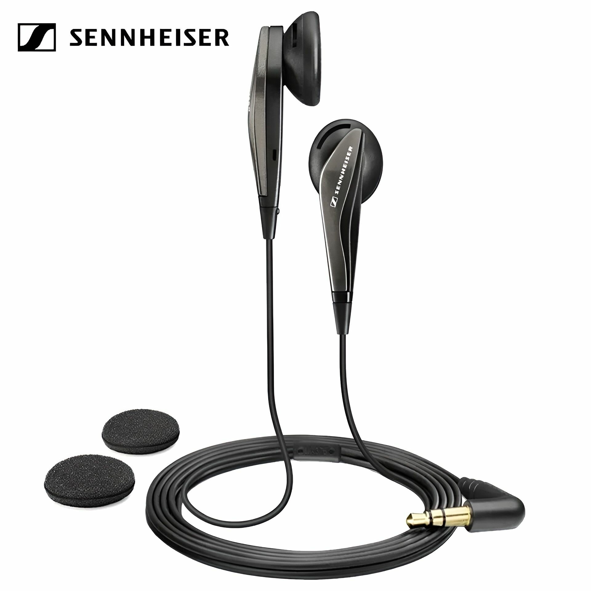 Наушники Sennheiser MX 375, mini jack 3.5 mm, черный