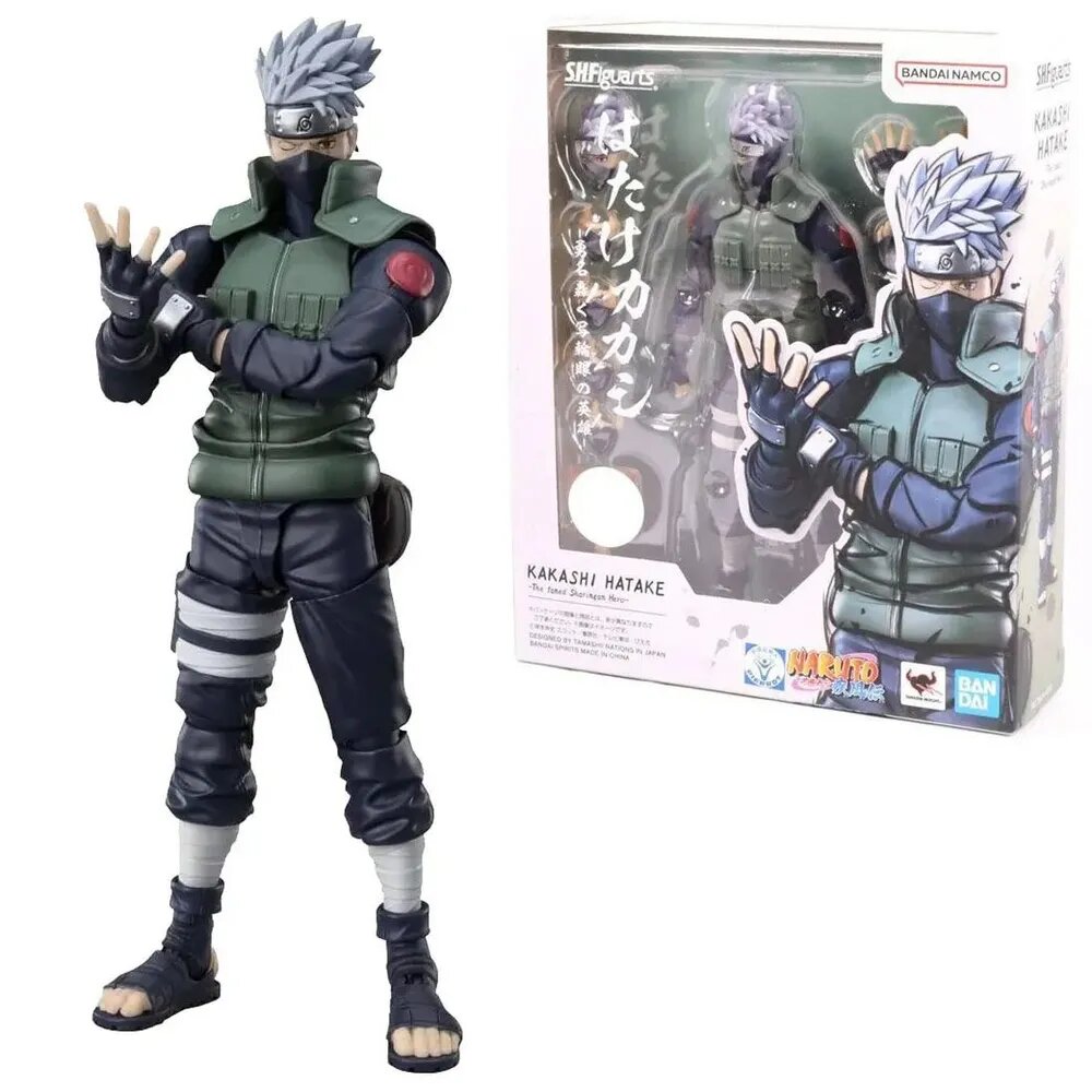 Экшн фигурка Bandai S.H.FIGUARTS Наруто - Какаши Хатаке, прославленный герой Шарингана, SHF-LYY