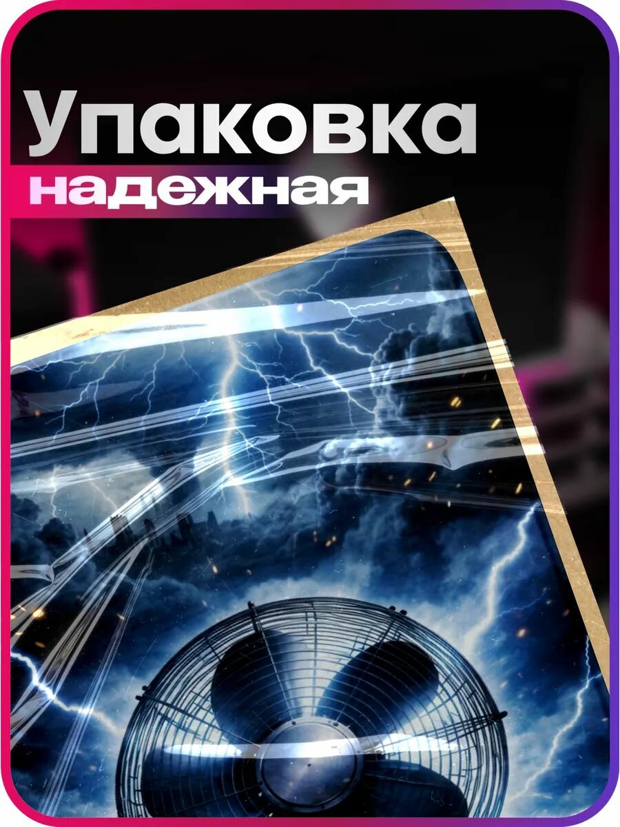 Картхолдер 1-я Наклейка, голубой, черный, бесцветный, белый, серый — фото 1