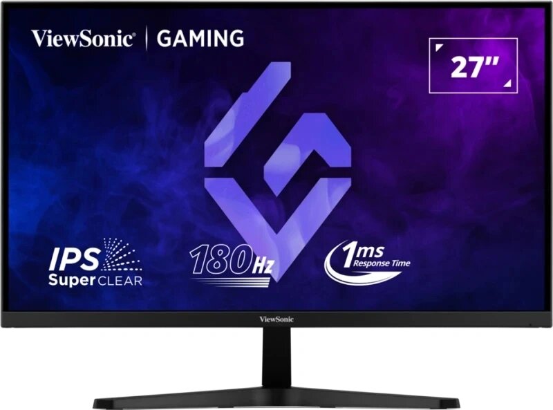 Монитор Монитор ViewSonic 27" VX27G1-HD черный IPS LED 16:9 HDMI матовая 300cd 178гр/178гр 1920x1080 180Hz DP FHD 3.5кг