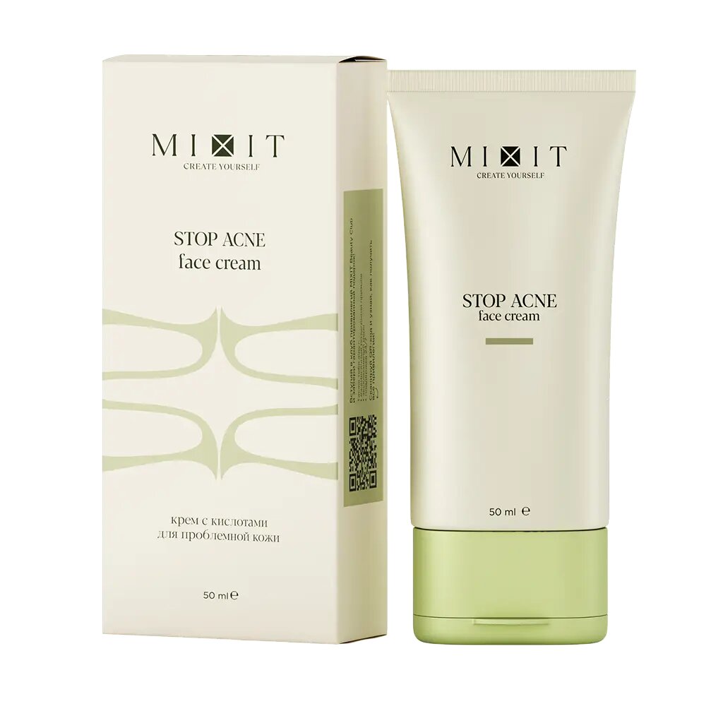 Mixit Stop Acne Крем с кислотами для проблемной кожи 50 мл 1 шт
