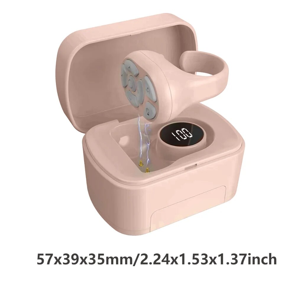 VODOOL Беспроводное кольцо для TikTok Bluetooth 5.3 Pink C