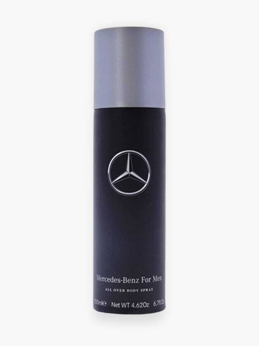 Парфюмированный спрей для тела MERCEDES-BENZ For Men All Over Body Spray дезодорант мужской 200 мл