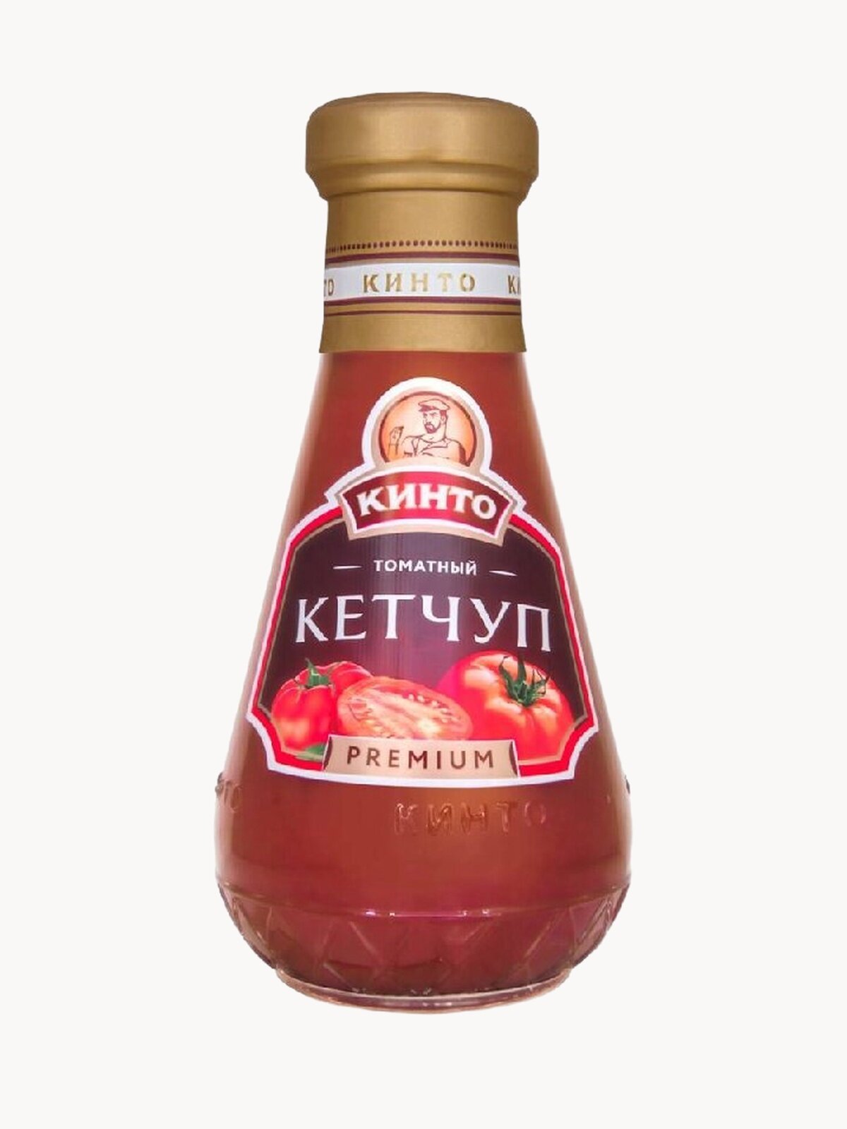 Кетчуп кинто PREMIUM томатный /стекло/ 320г