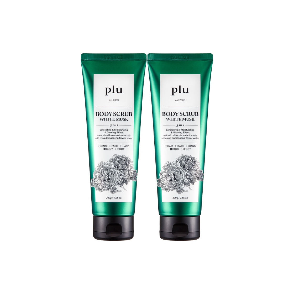 Скрабы для тела Plu