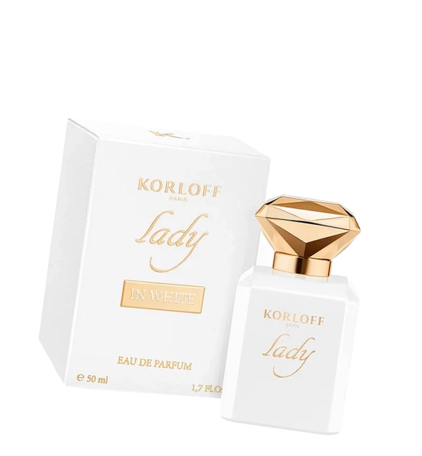 Korloff Paris Lady Korloff In White парфюмерная вода женская 50 мл / Карлофф Леди Ин Вайт