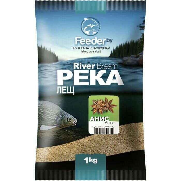 Прикормка FeederBy JVC Original Anise река анис 1кг