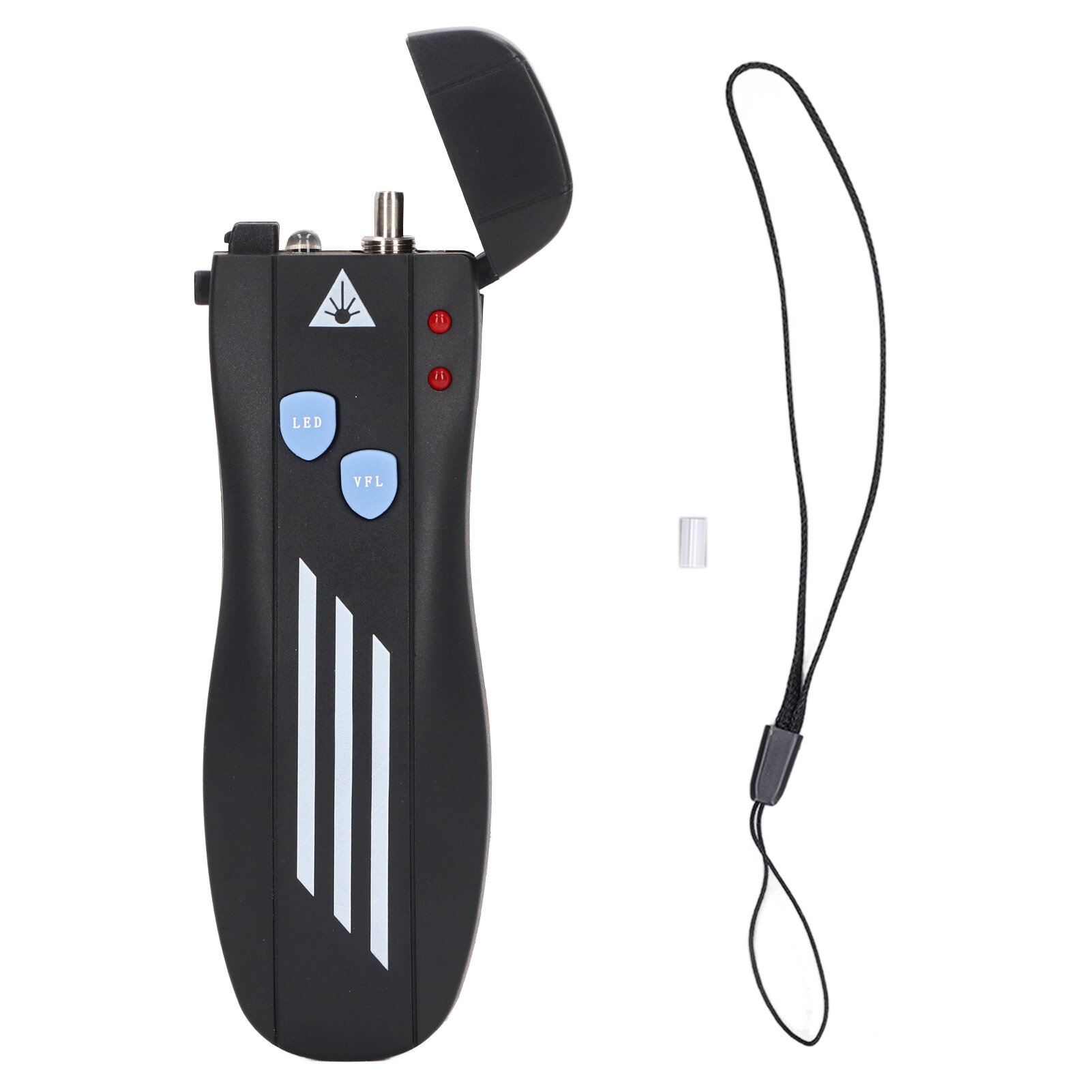 Визуальный локатор неисправностей, миниатюрный, ручной, точный, с красным светом, тестер для оптоволоконного кабеля, 30 км, 30 МВт