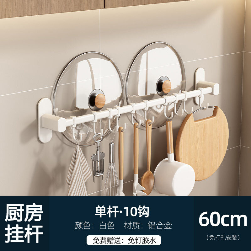 Кухонная стойка для приправ, из бревен, настенная, без перфорации