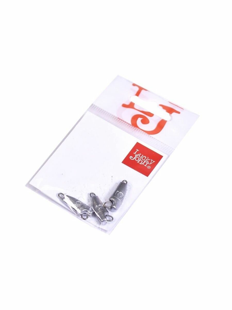 Груз-головки Lucky John JIG ROVER разборные для джига 5г, набор 3шт.