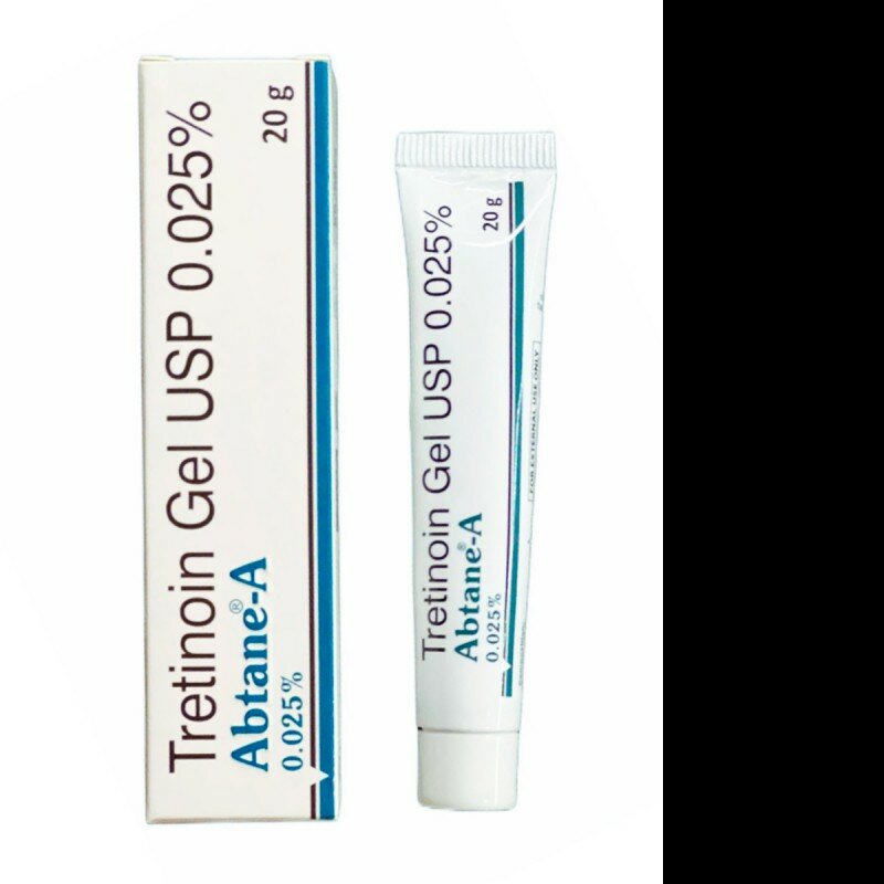 Абтан-А Третиноин гель 0,025% (Abtane-A Tretinoin Gel USP), 20 грамм