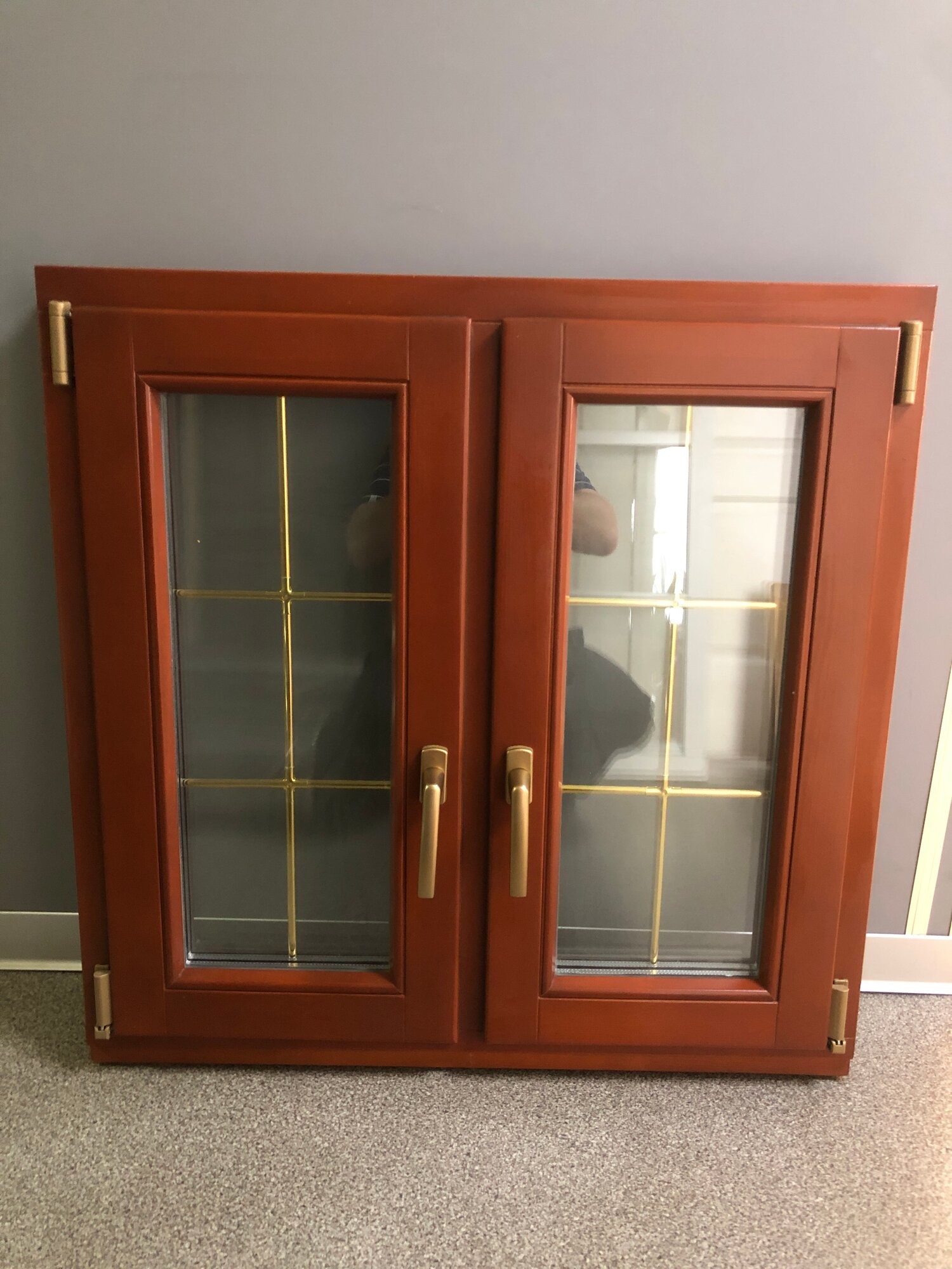 Окно 870х870 - евро брус 78х78 мм сосна сращенная. Купить в Москве