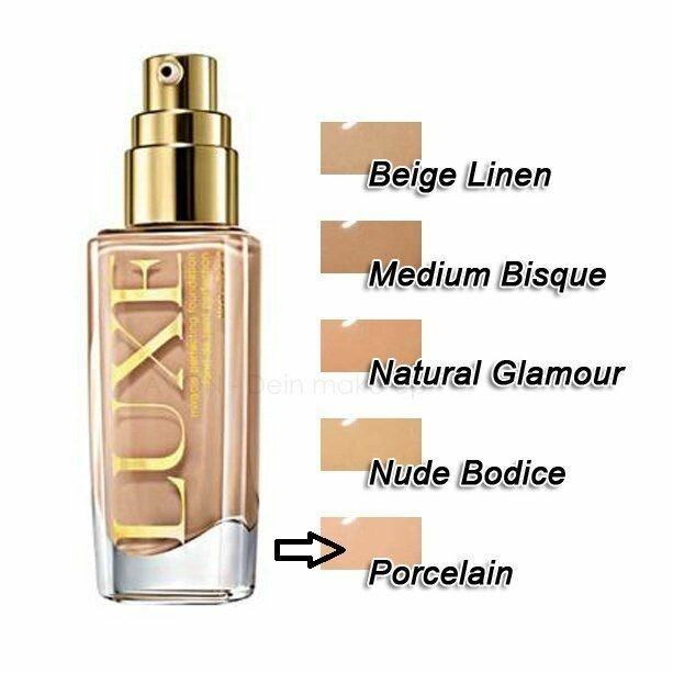 AVON Тональный крем для лица Luxe 30 мл Porcelain