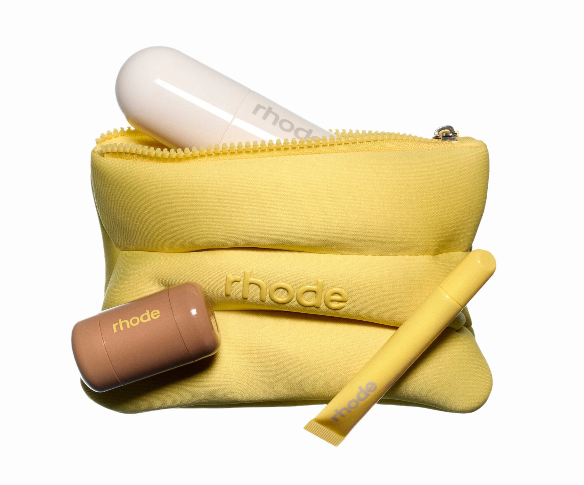 Rhode Summer Kit Lemontini 2025 Набор косметики, румяна, тинт для губ, мист Limited Edition