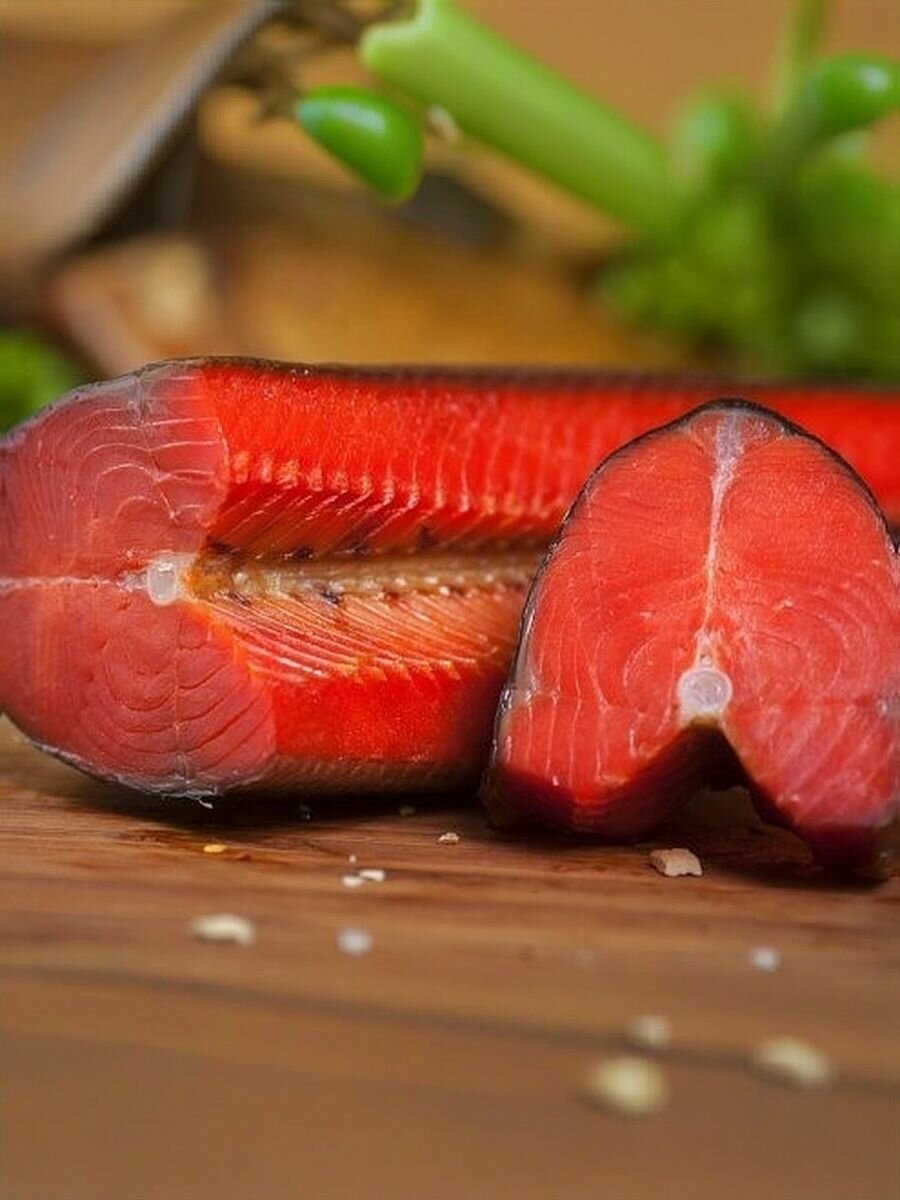 Нерка балык, холодного копчения, весовая 1-1,5 кг