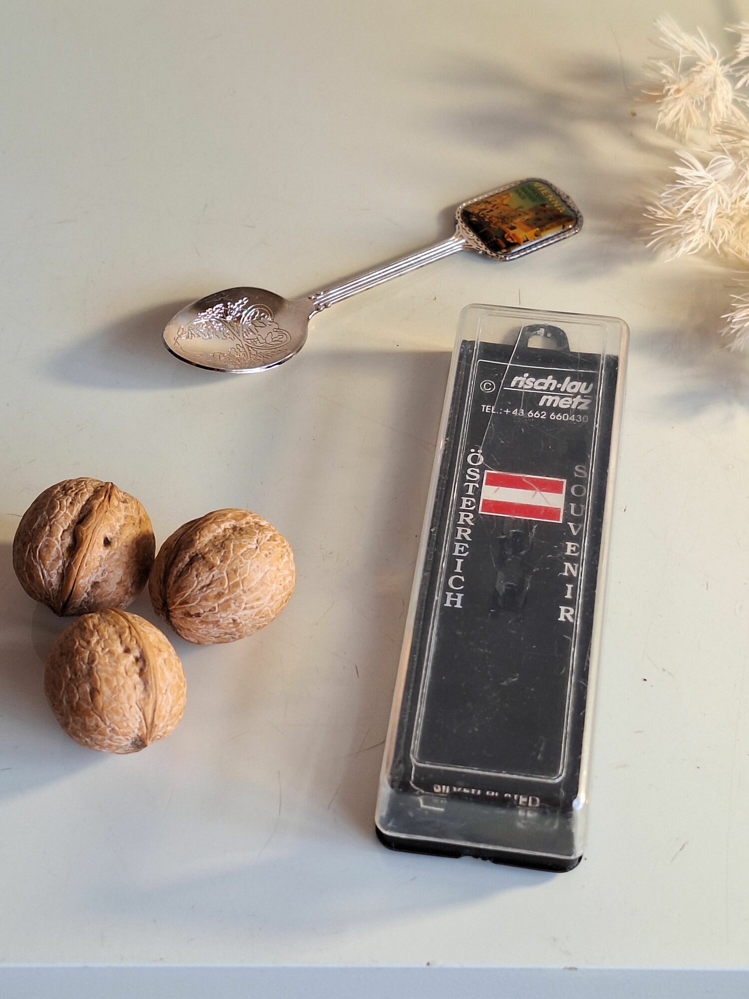 Коллекционная винтажная ложка sterreich Австрия 11,5 см.