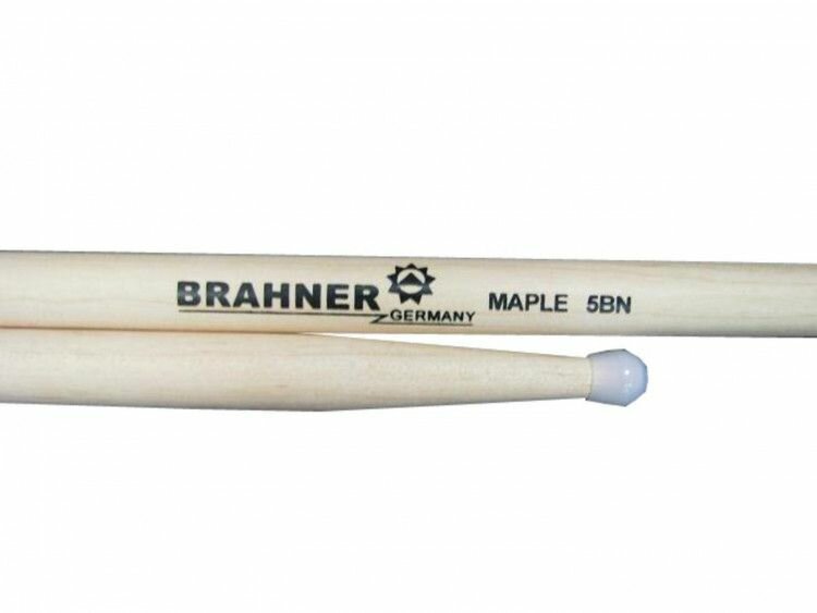 BRAHNER 5BN клён, XL (16*406) - Барабанные палочки нейлоновый наконечник Barrel