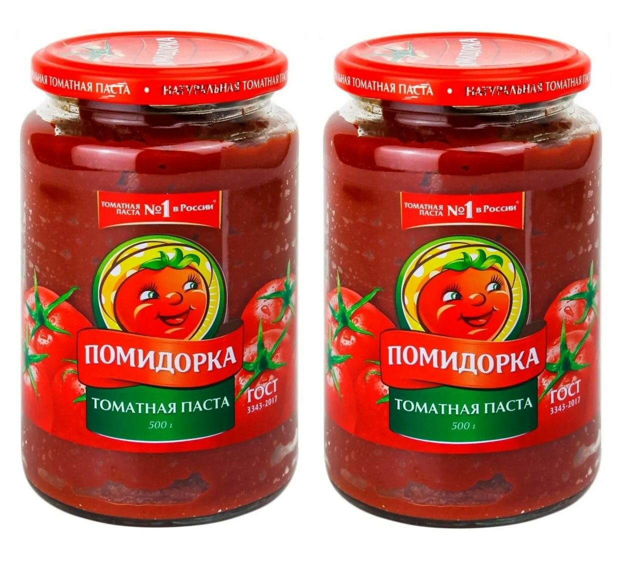 Помидорка томатная паста 500 гр (Набор из 2шт)