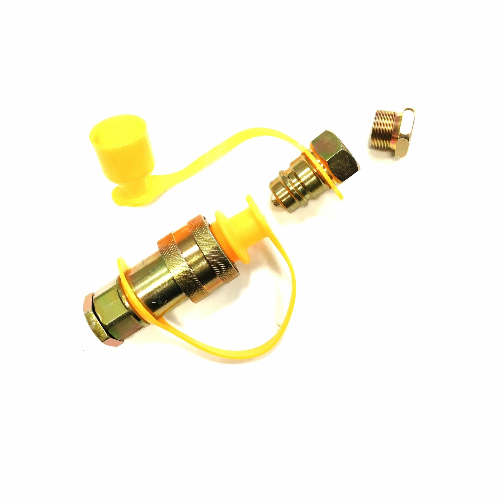 Разъем пневматический М16 /М22 FER-RO жёлтый