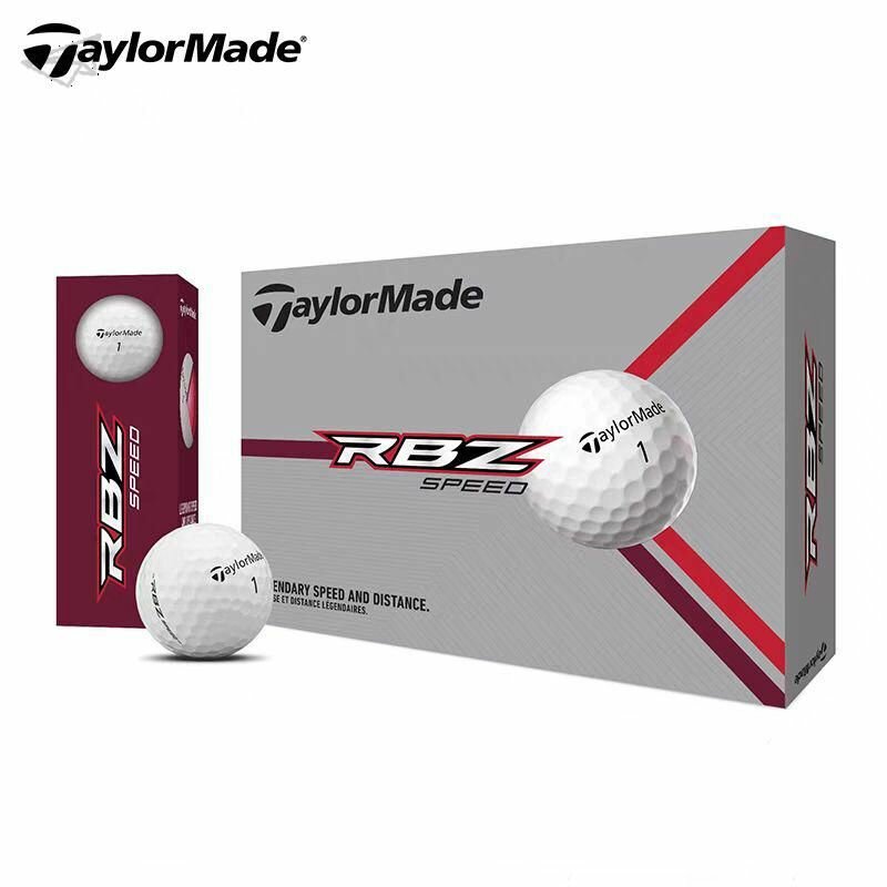 Мяч для гольфа TaylorMade "2-Ply", двухслойный, резиновый, белый