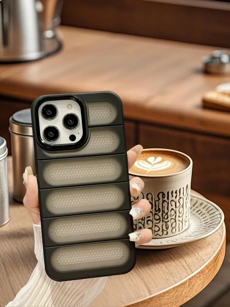 Чехол "Дышащая сетка" для iPhone 14 Pro, матовый, ударопрочный