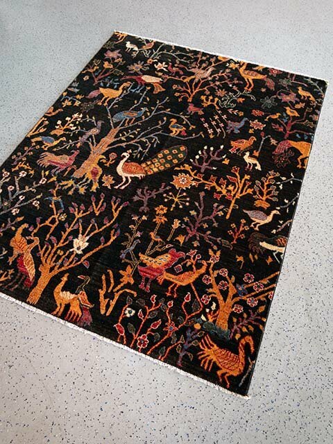 Ковёр афганский ручная работа новый 4186