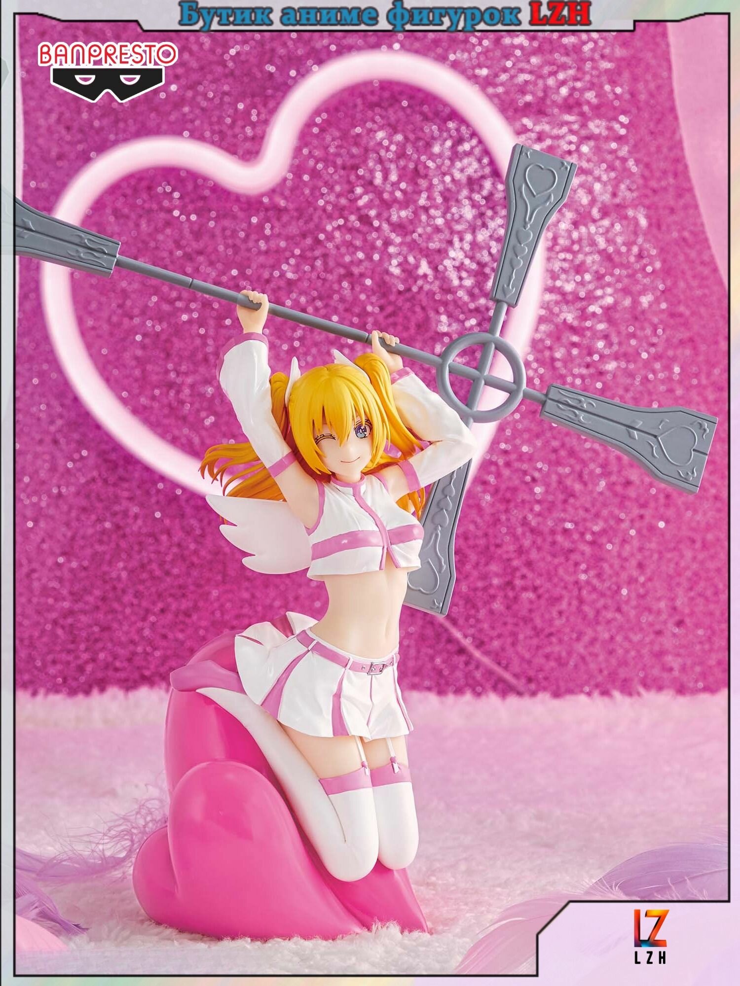 Аниме Фигурка BANDAI Banpresto ESPRESTO Poppin' Heart Соблазн 2.5-мерного измерения Лилиэль 18см
