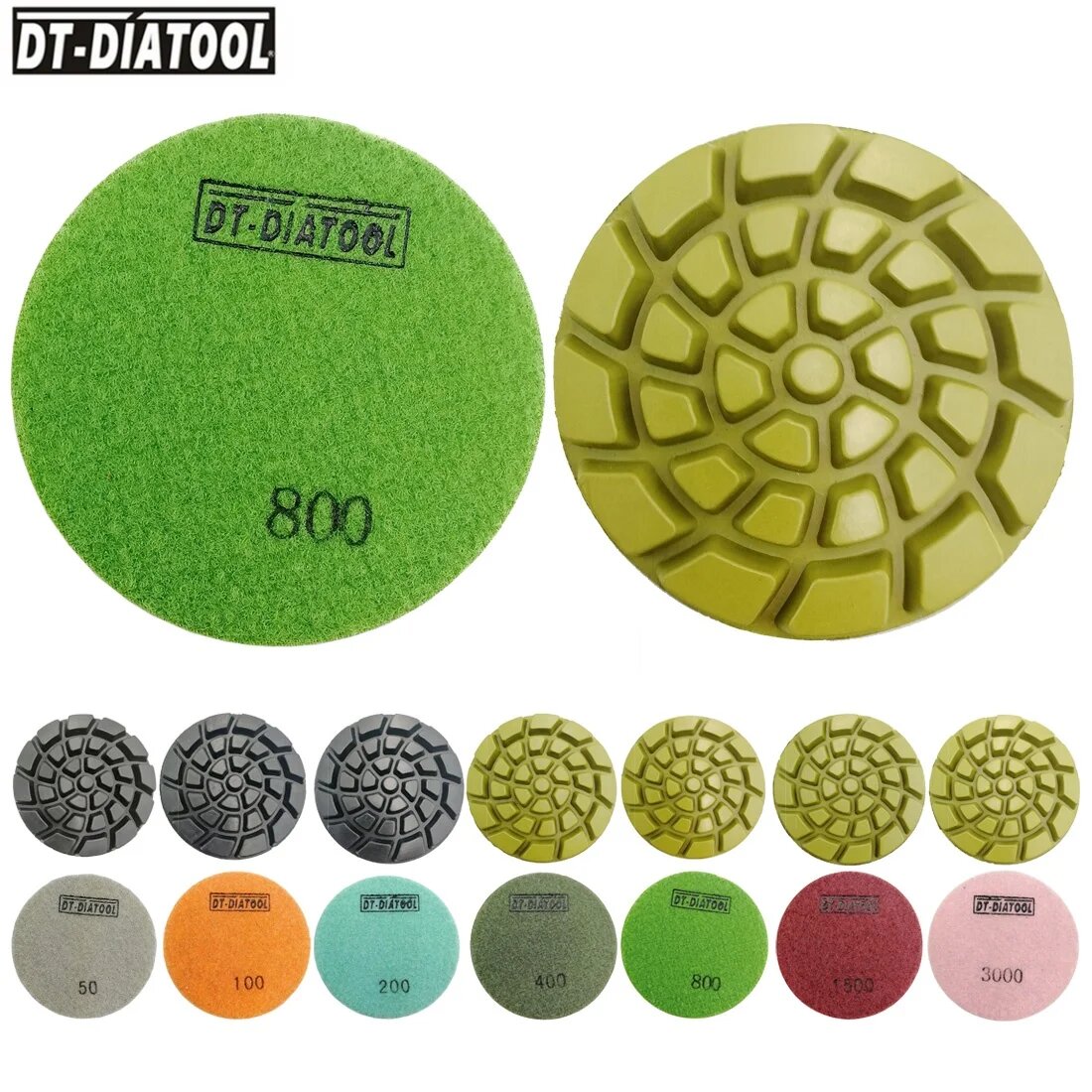 Алмазный полировальный диск DT-DIATOOL, grit 3000, 1pc